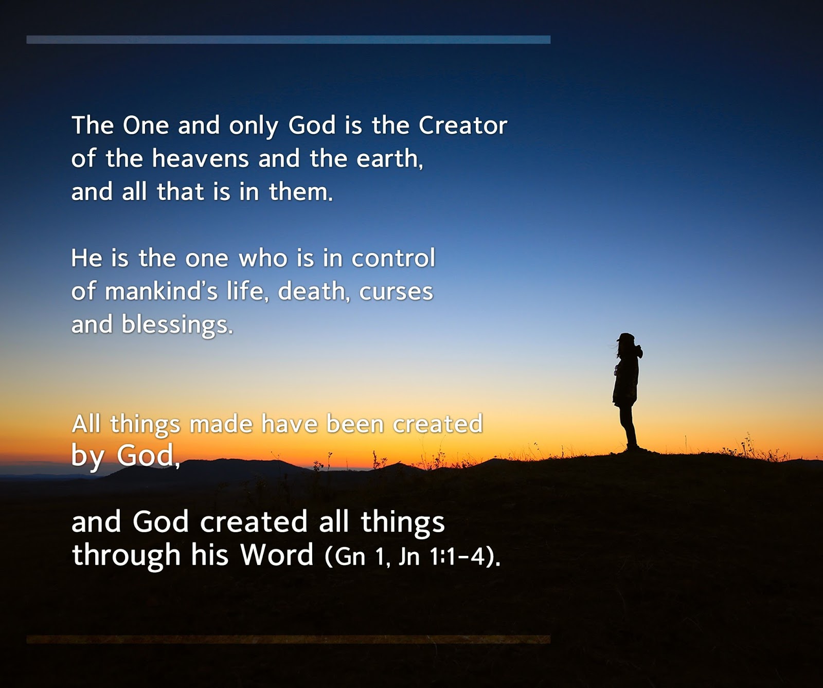 Bible Inside Out: God created all things through his Word