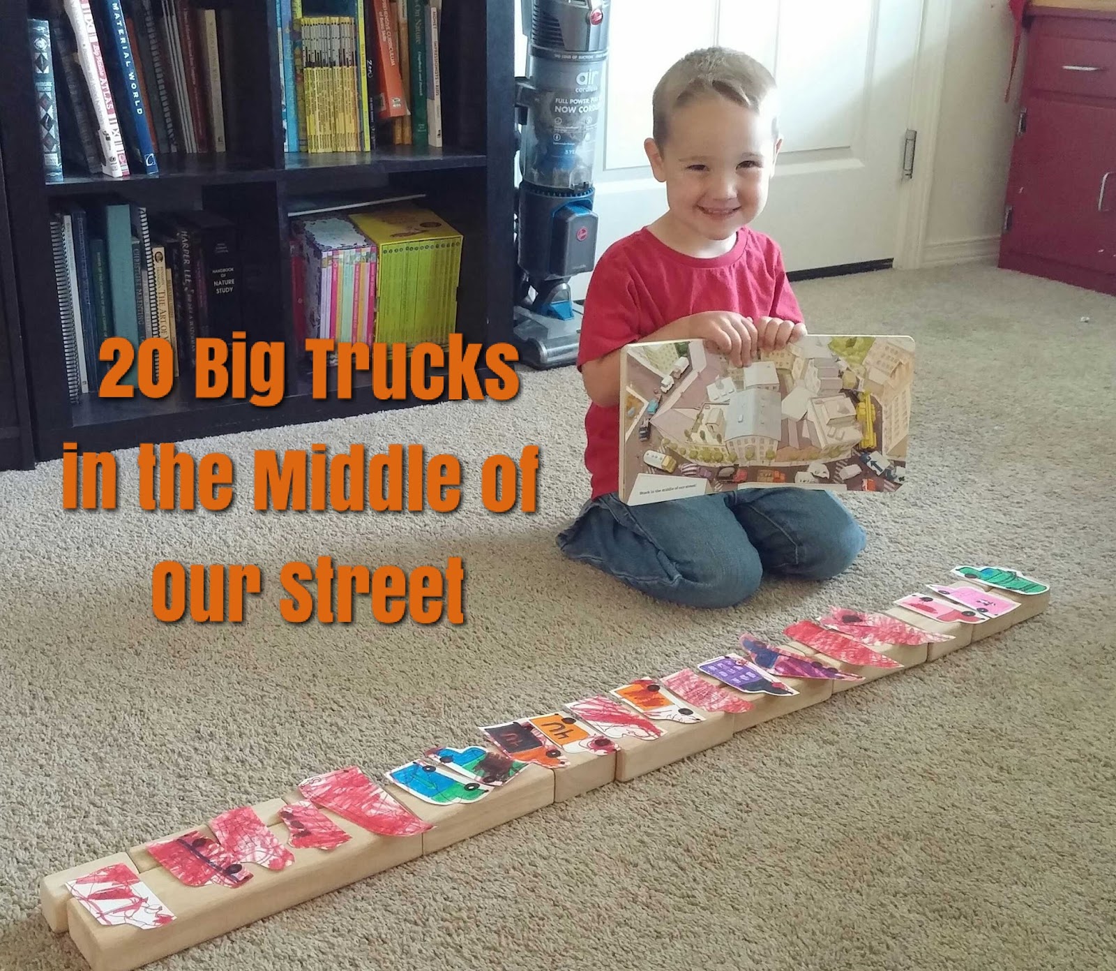 Kavanilla: 20 Big Trucks in the Middle of the Street