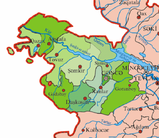 Gəncə-Qazax iqtisadi rayonu | cografiya.biz