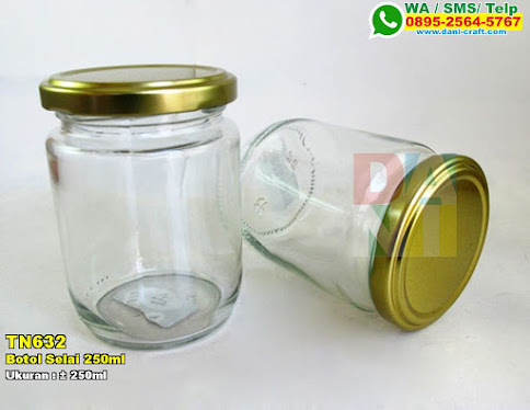 Botol Selai 250ml | Souvenir Pernikahan
