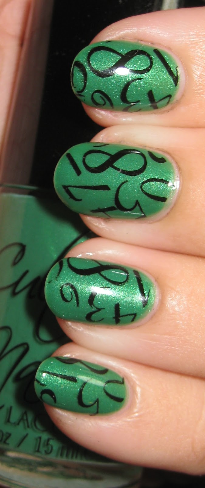Pretty Little Bottles: Back to School: Accounting Nails!
