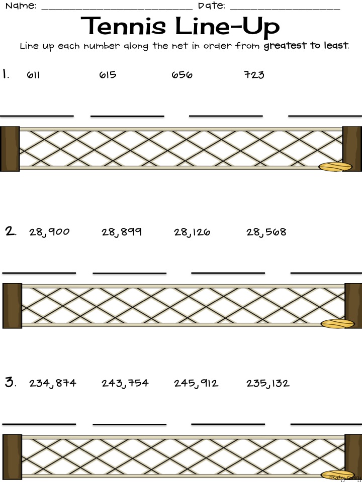 stickers and staples: Place Value Olympics!!