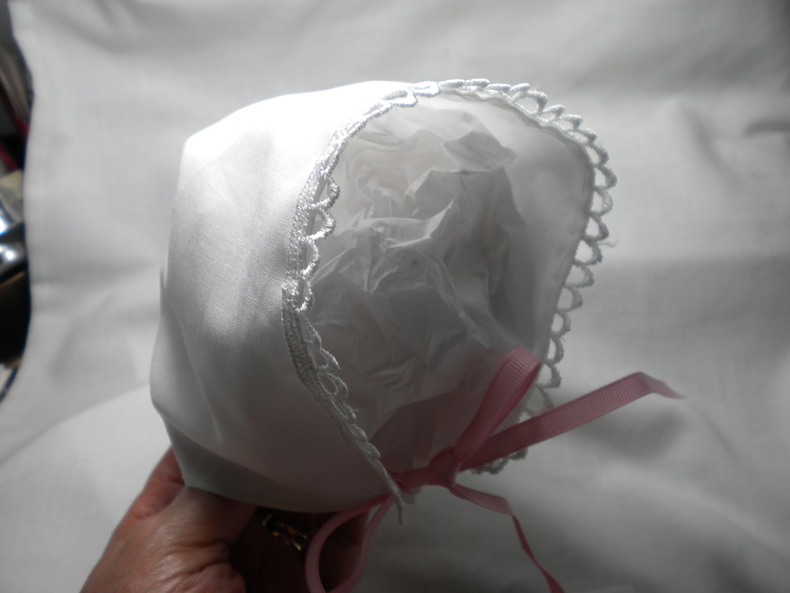 Nothin' Fancy: Handkerchief Baby Bonnet