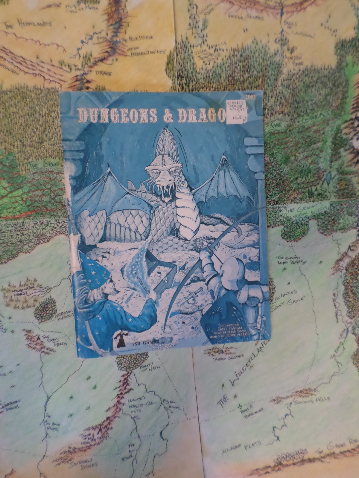 Dungeoneers Syndicate: Holmes Basic Dungeons and Dragons: The Blue Book ...