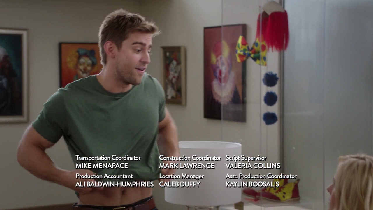 ausCAPS: Luke Guldan shirtless in The Good Place 1-13 "Michael's Gambit"