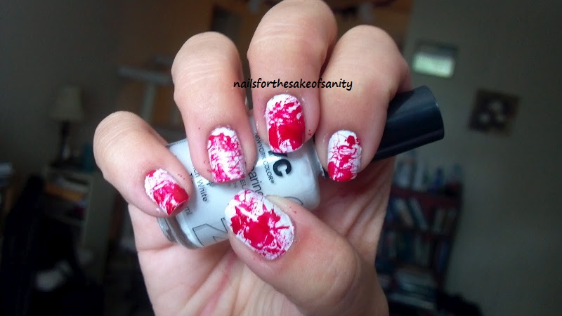 Nails for the Sake of Sanity: Geek Nail Challenge - TV #2 (Dexter)
