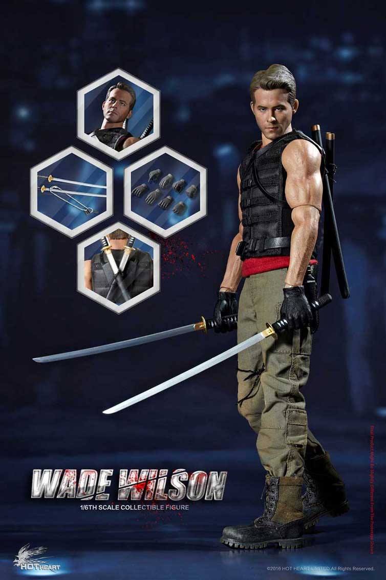 toyhaven: Hot Heart FD003 1/6th scale Wade Wilson Collectible Figure ...