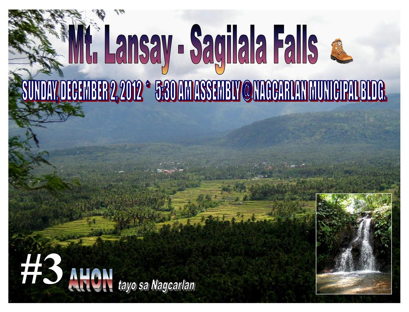 Nagcarlan Adventure Loop: Mt. Lansay - Sagilala Falls Hike