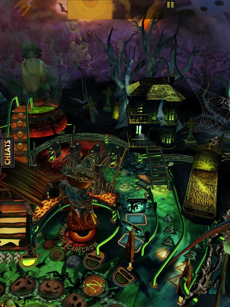 Tribune of Terror: Halloween pinball ios game review - Ghoulie get your ...