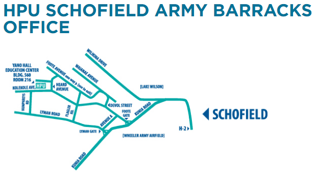 HPU Hickam: Military Campuses