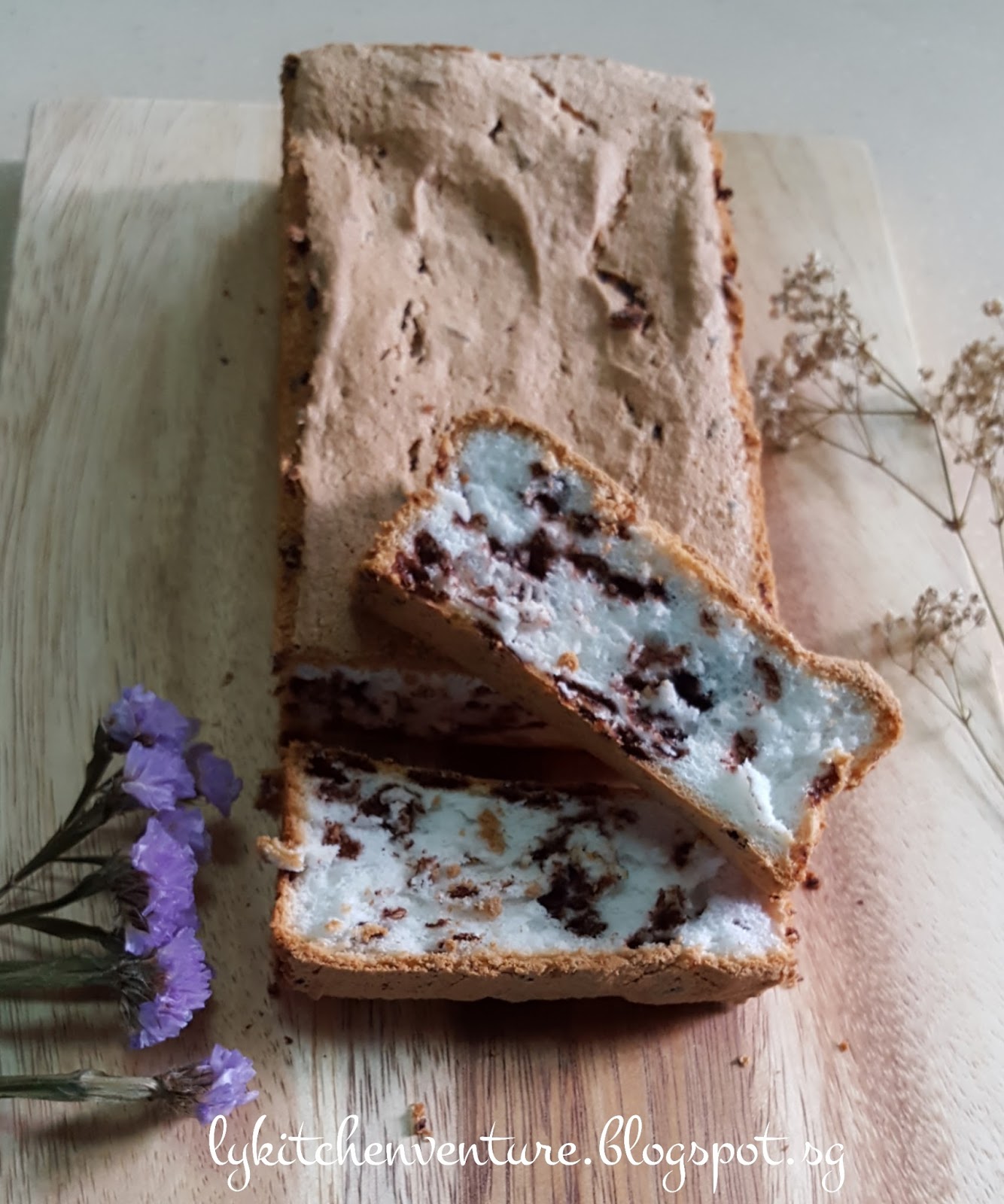 LY's Kitchen Ventures: Snow White Chocolate Rice Cake