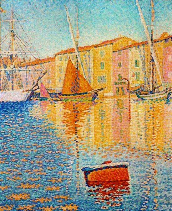 Artes: Pontilhismo - Imagens