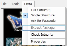PS4 PKGファイルの情報表示や分割、展開、アップデート確認など様々な機能があるPS4 Package Viewer紹介