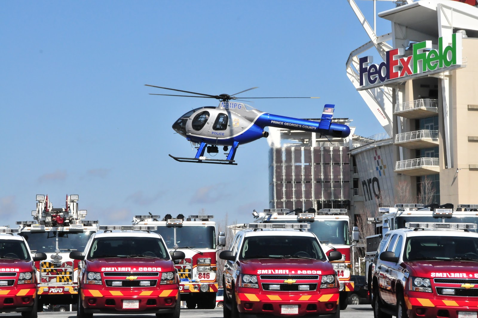 PGFD Ceremonial Placing of New Apparatus In-Service