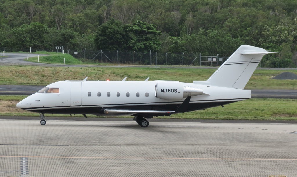 Far North Queensland Skies: Challenger CL-600 N360SL