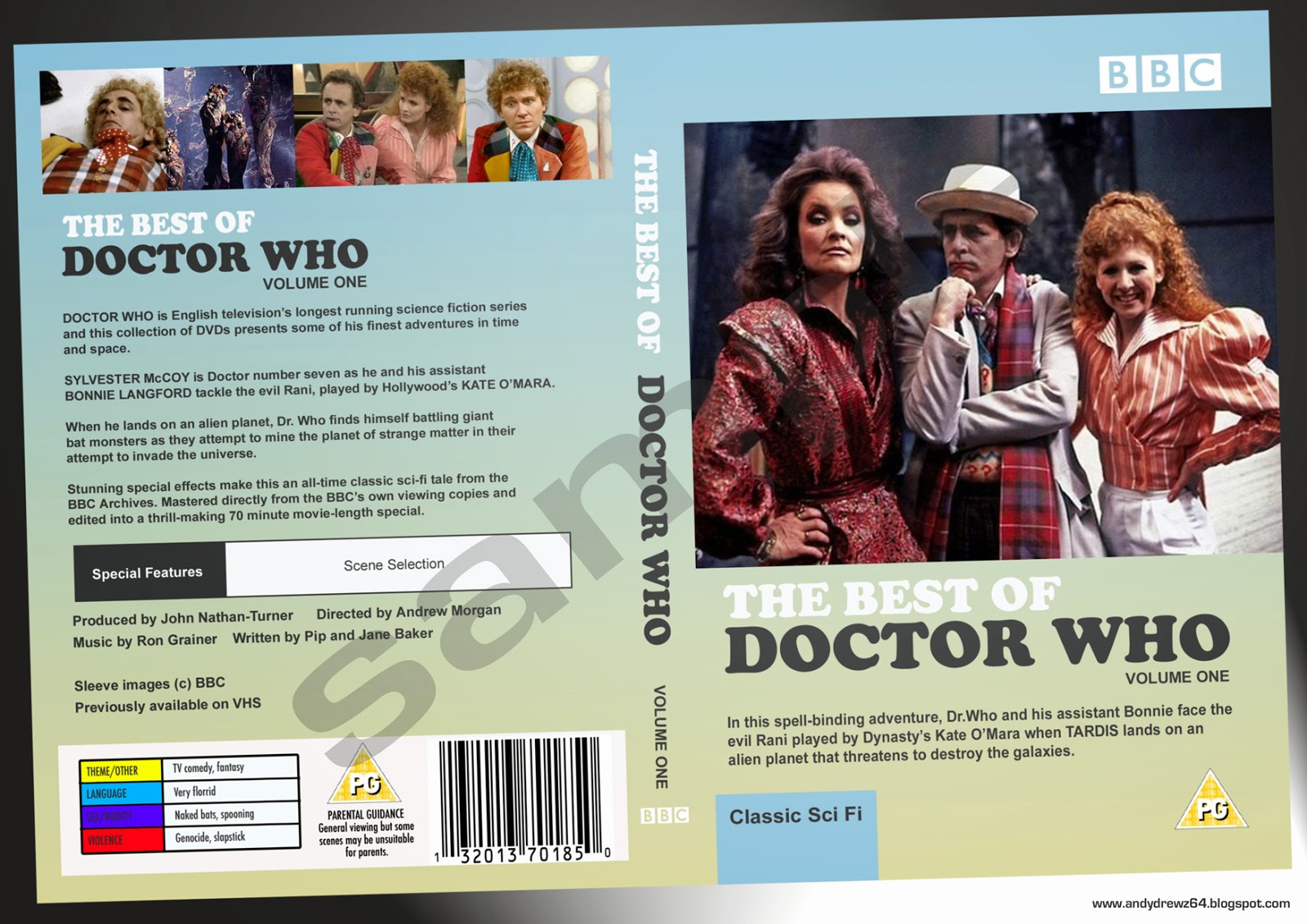 Andydrewz's Pages: The Failed History of Doctor Who on VHS and DVD