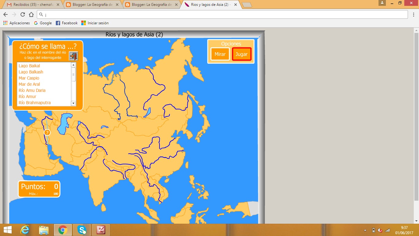 La Geografía de PMAR