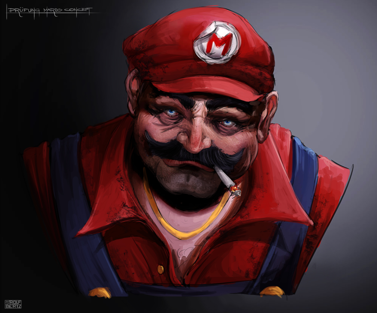 Rolf Bertz Blog: Super Mario Bust