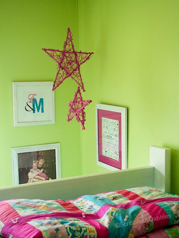 Scribbles & Dabbles: Girls' Room Reveal!