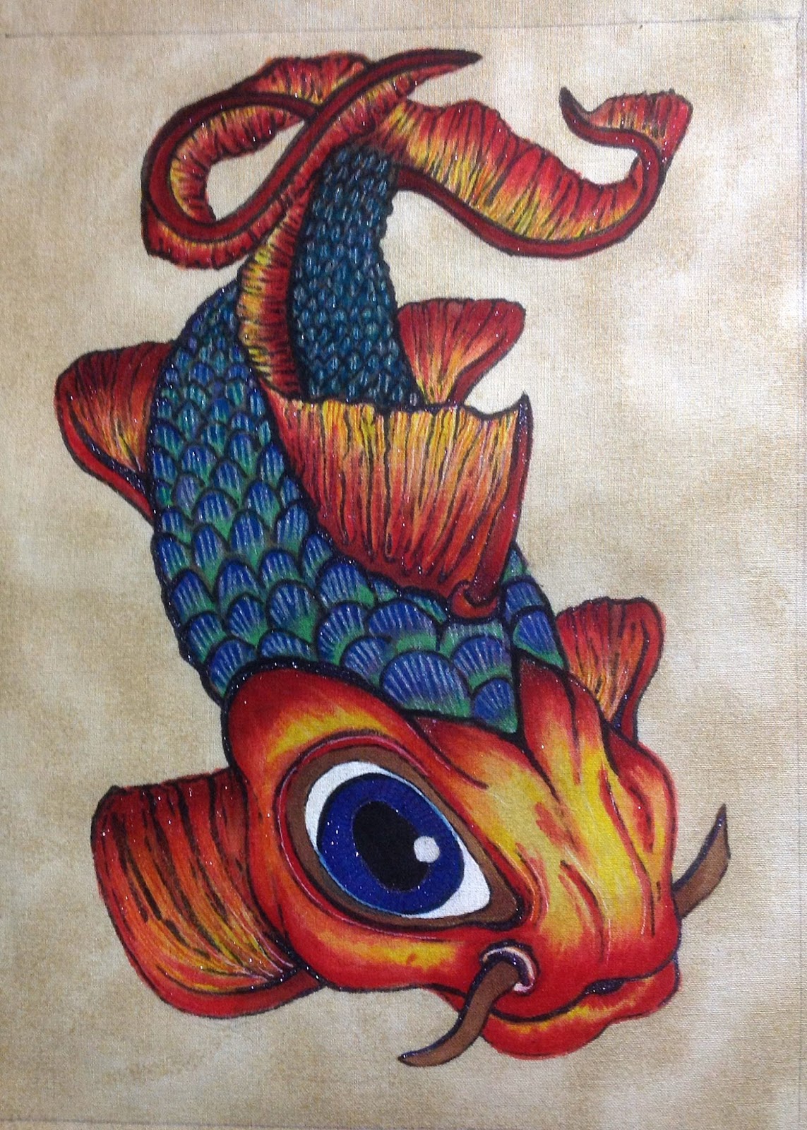 Textile 1 - Fish