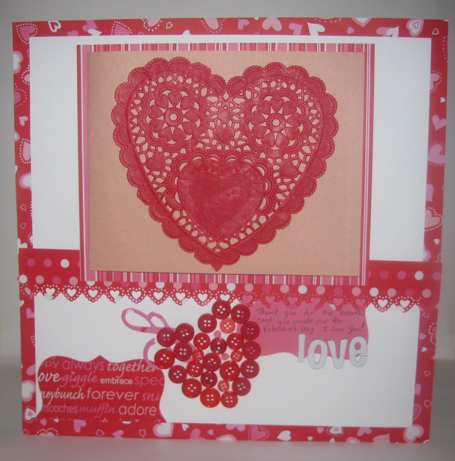 Scrap n Luv It: Valentine Card Layout