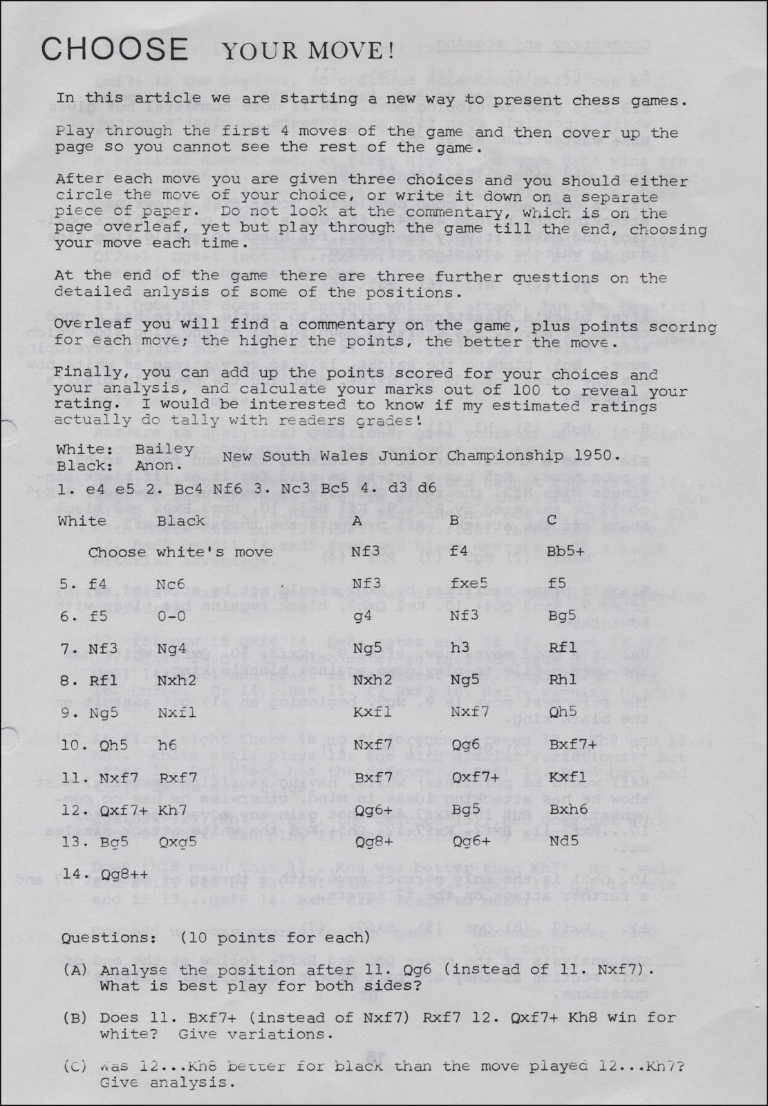 Chess Book Chats: Michael Basman and Better Chess