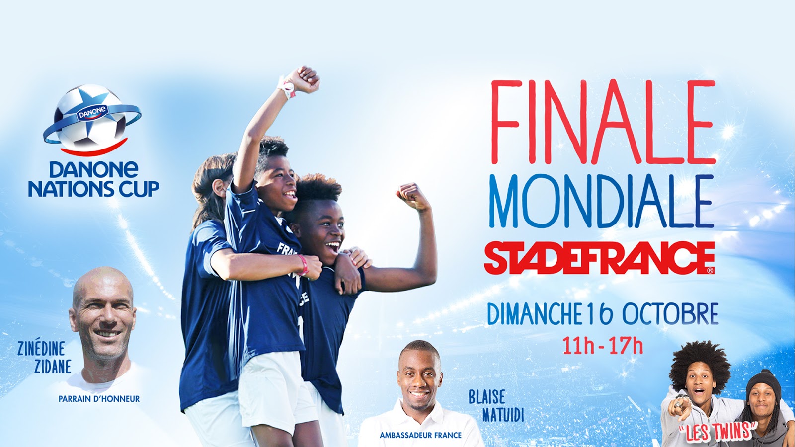 Venez assister à la finale de la Danone Nations Cup !! - Julesetmoa