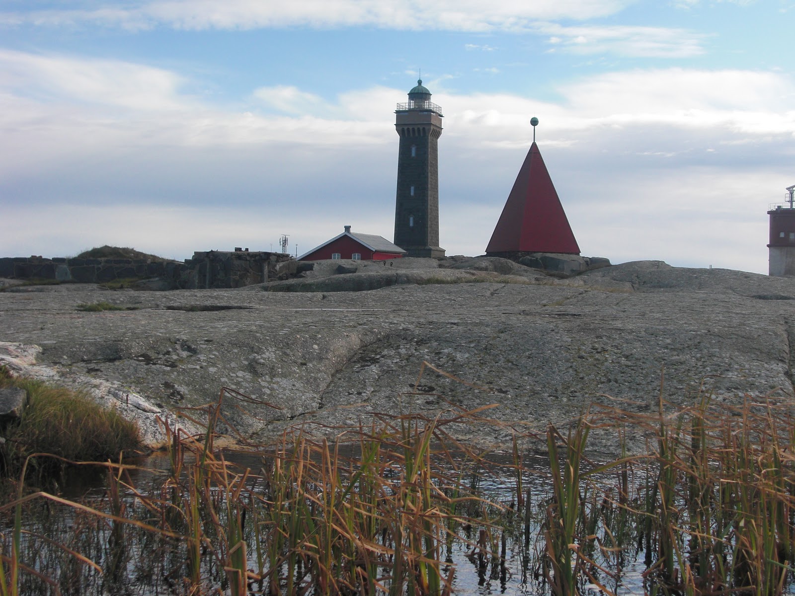 Franska sydkusten och andra kuster.: Vinga Fyr - höstbesök