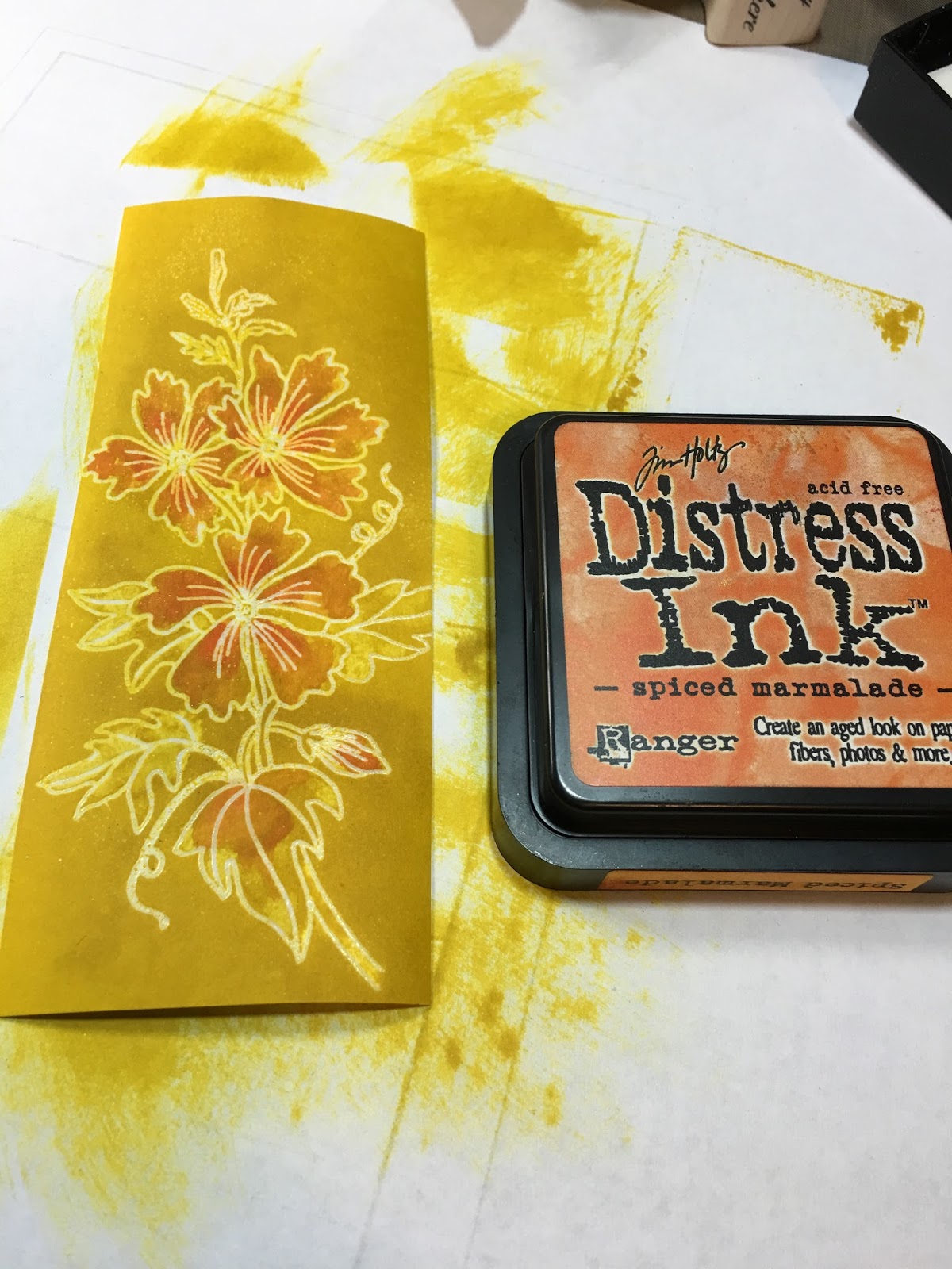 Backporch: Technique of the Week: Distress Ink Lifting