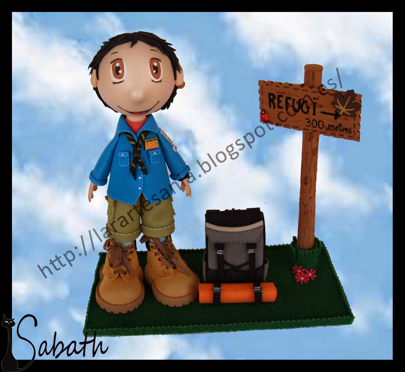 Lara Artes: Fofucho scout | Construcciones scouts, Manualidades, Gomitas