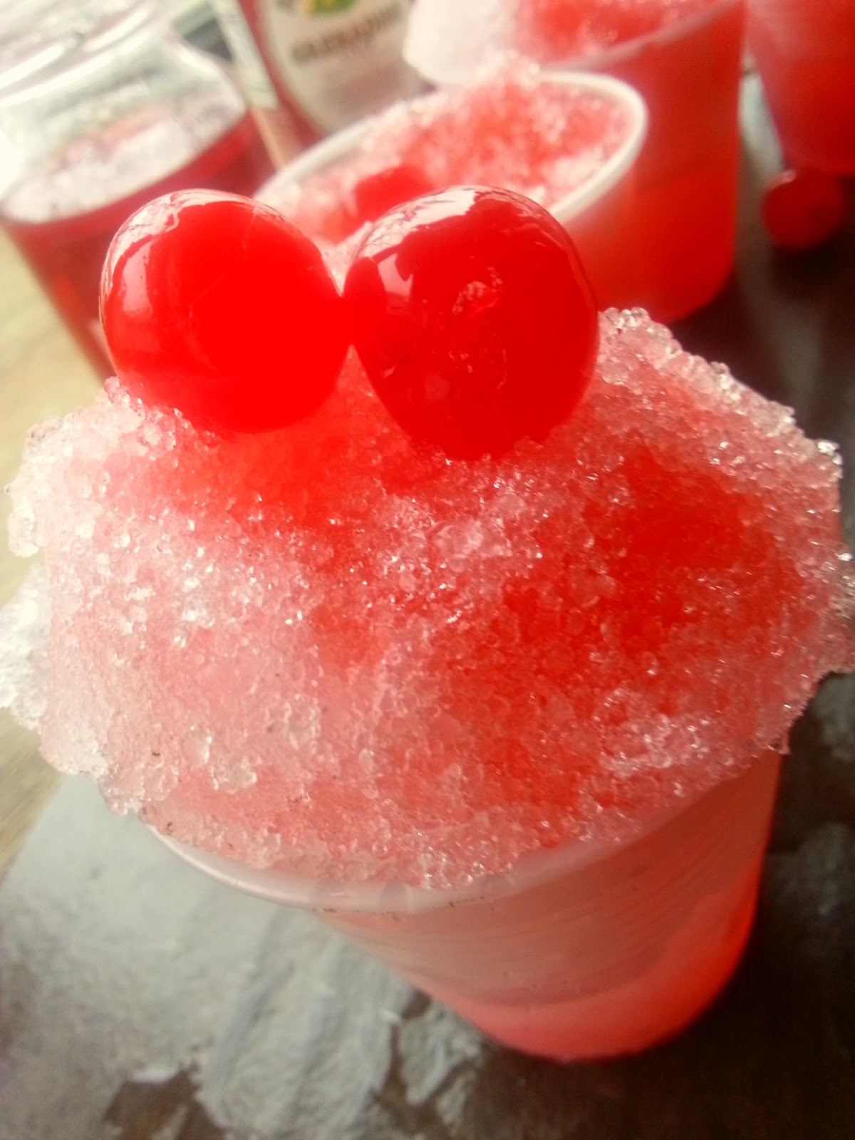 chica chocolatina: Cherry Mexican Raspado