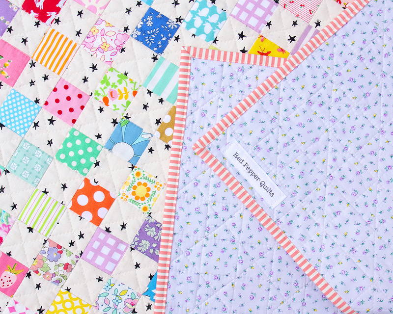 Red Pepper Quilts: Twinkle Twinkle Little Star Baby Quilt - A Finished Quilt