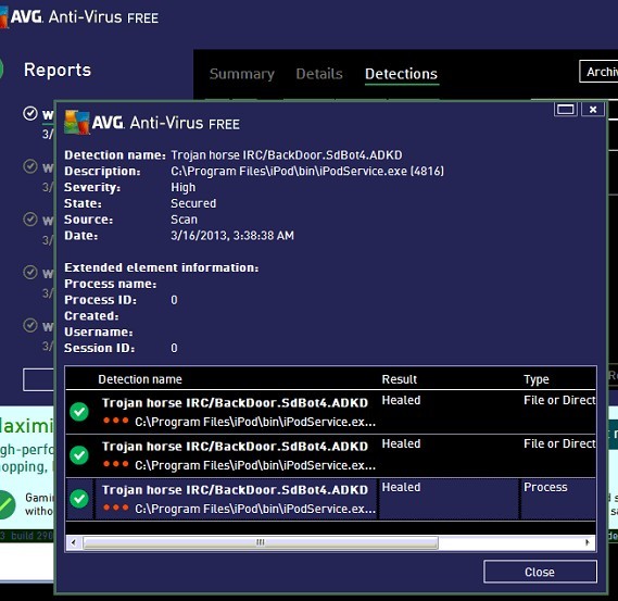 Best Way to Remove Trojan horse IRCBackDoor.SdBot4.ADKD Virus ...
