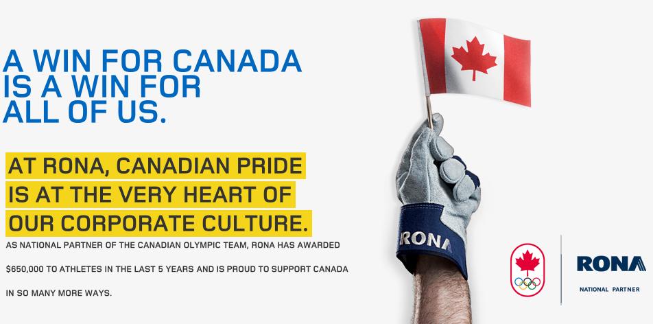 See more of RONA's Canadian Olympic Partnership at http://www.rona.ca ...