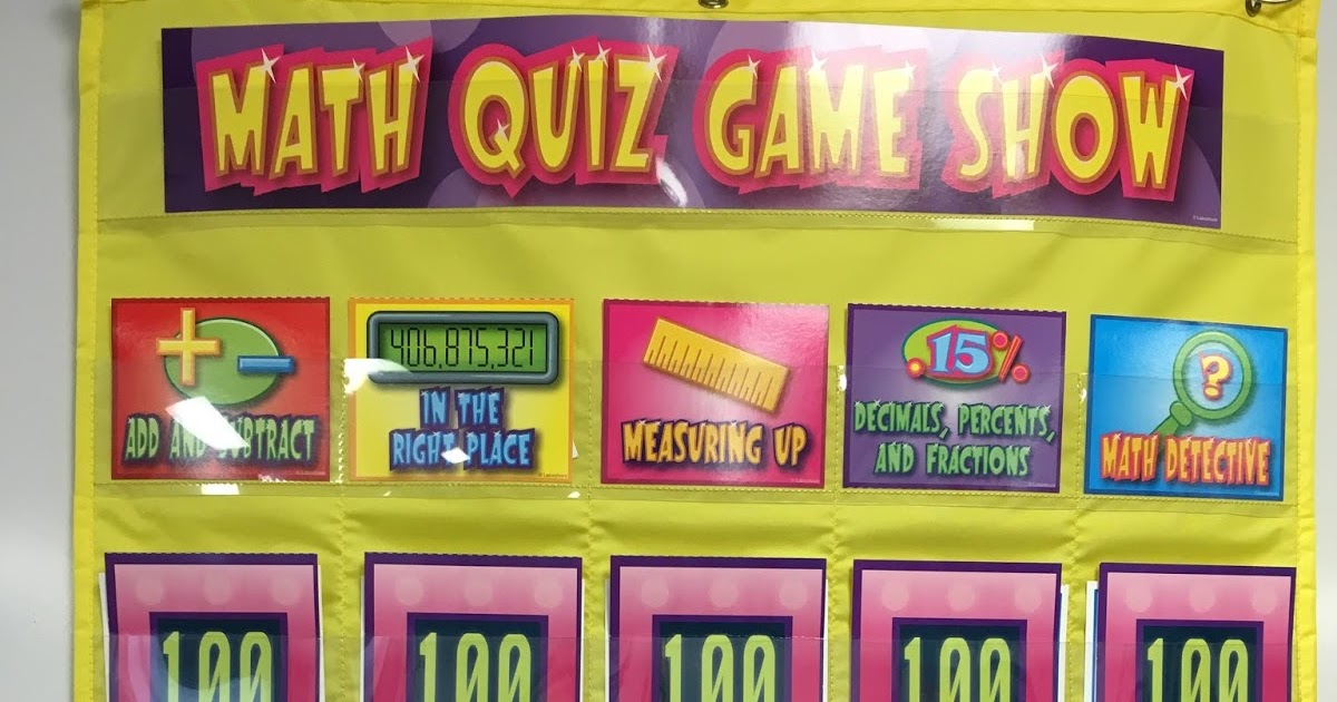 Title 1 and Tech: Math Quiz Game Show