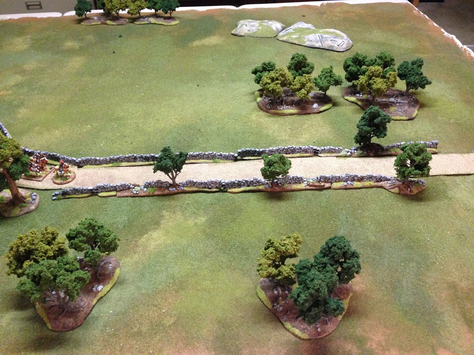 A Terrible Loss of Lead and Wealth : DIY wargame mat