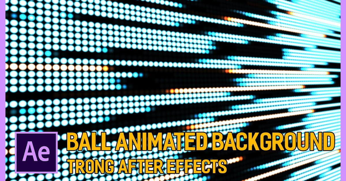 Ball Animated Background After Effects - Free After Effect Templates ...
