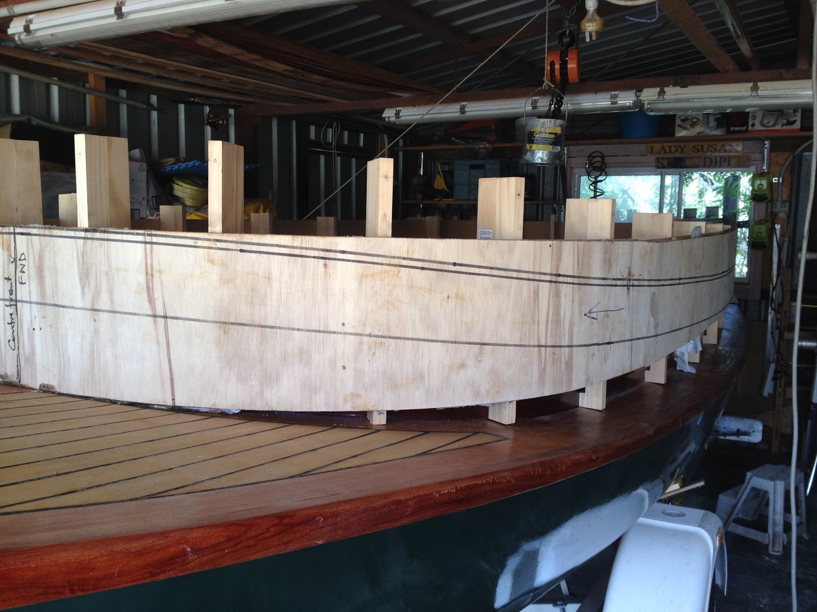 Dave's Fantail Launch Build: The Canopy.