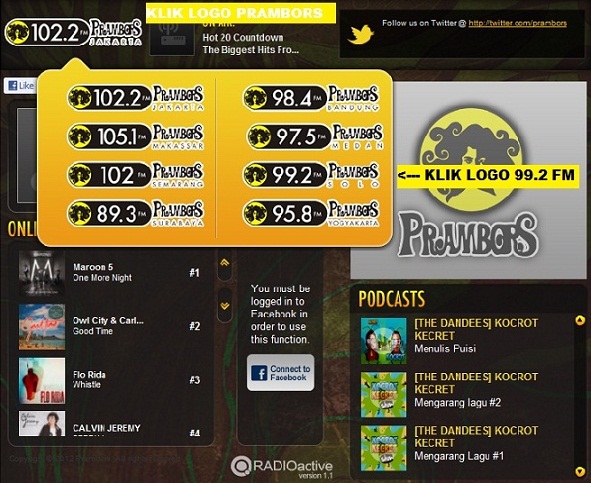 Prambors FM Solo: STREAMING PRAMBORS SOLO