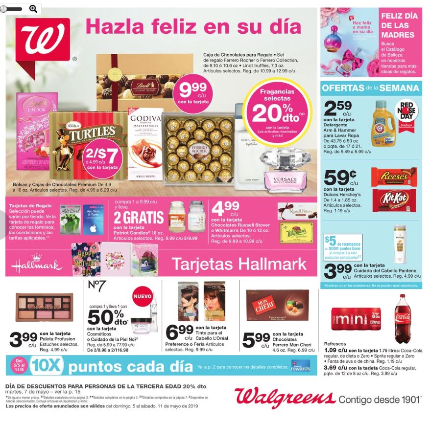 Ahorros Diarios Usando Cupones: Especiales en las Farmacias Walgreens ...