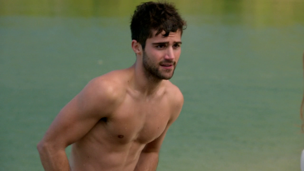 Alexis_Superfan's Shirtless Male Celebs: TBT - Max Ehrich shirtless in ...