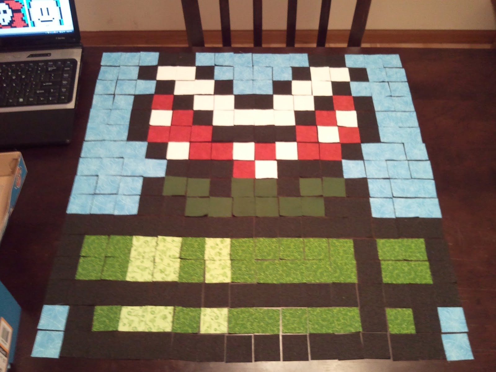 The Recipe Bunny: Super Mario Quilt #5
