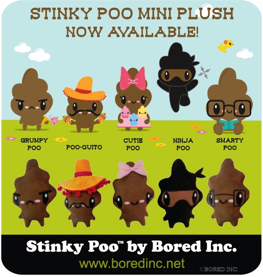 TokyoBunnie: Stinky Poo Mini Plush!