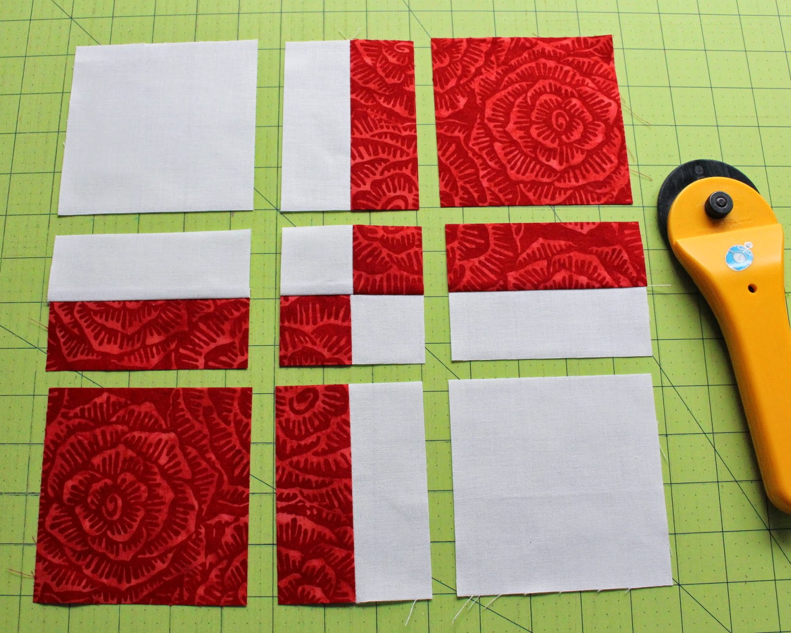 Empire's Block of the Month: November: Fancy Four-Patch