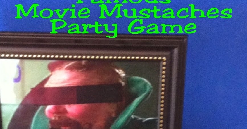 Famous Mustaches Game Printable