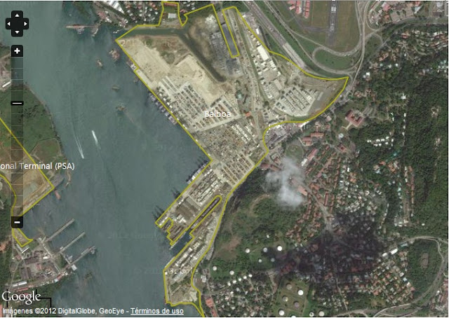 Puerto de Balboa: Localizacion