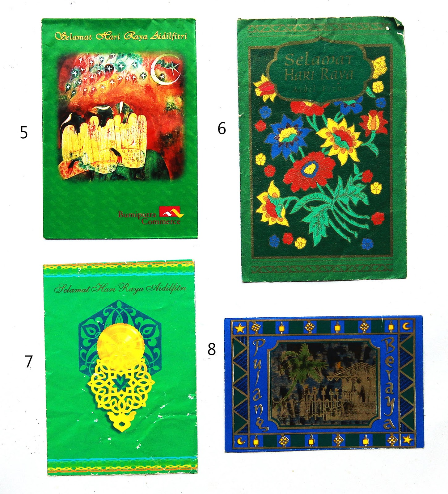 Koleksi sampul duit raya tahun 1996 - 2000 - Unikversiti
