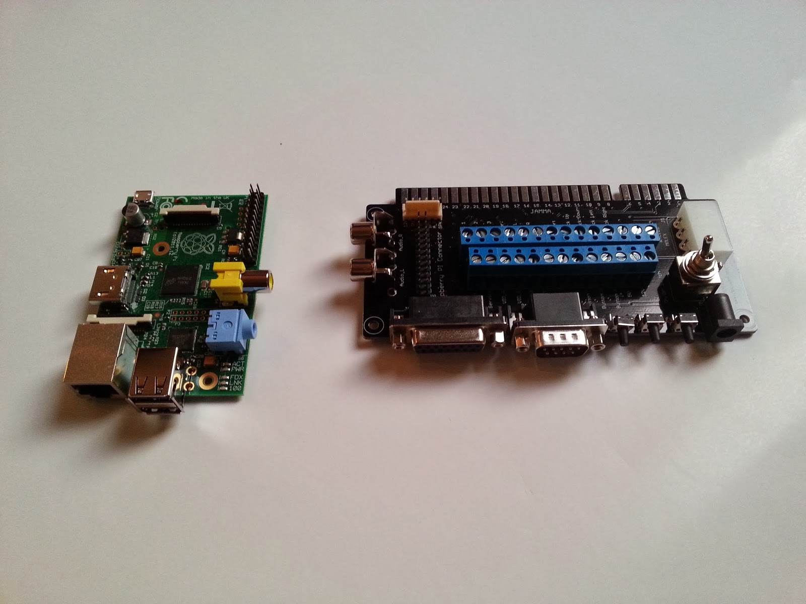 PiJamma : Raspberry Pi Arcade / Retro / Jamma Interface AddOn PCB ...