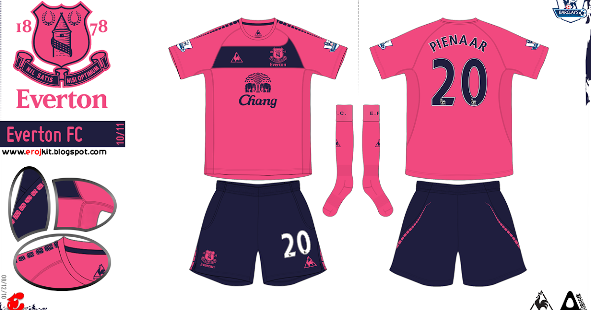 Kit Design, by eroj: 2010-11 Everton Away
