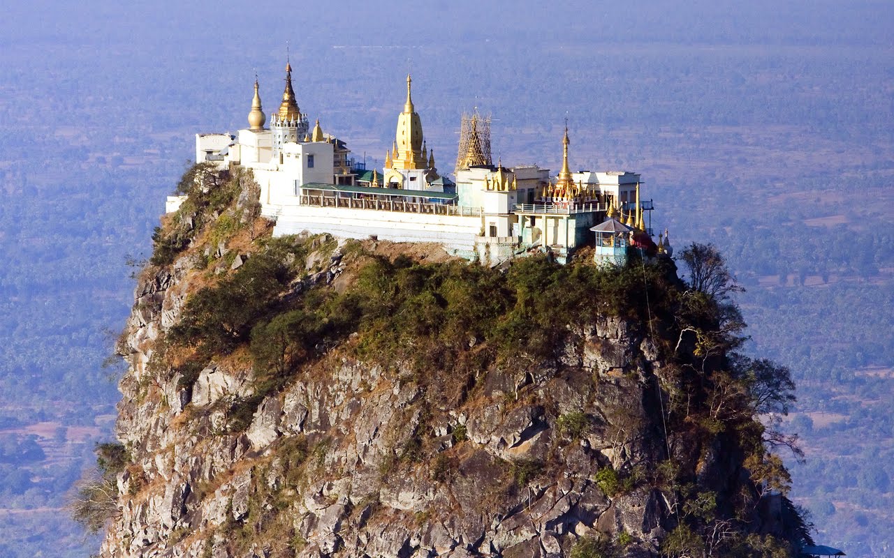 Mount Popa, Myanmar - South-East Asia ~ World Travel Destinations